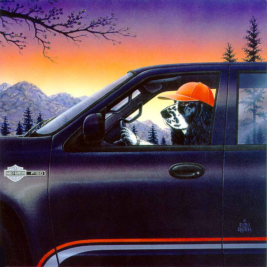 DR – F150 DOG © Don Roth – Ansada Licensing Group, LLC