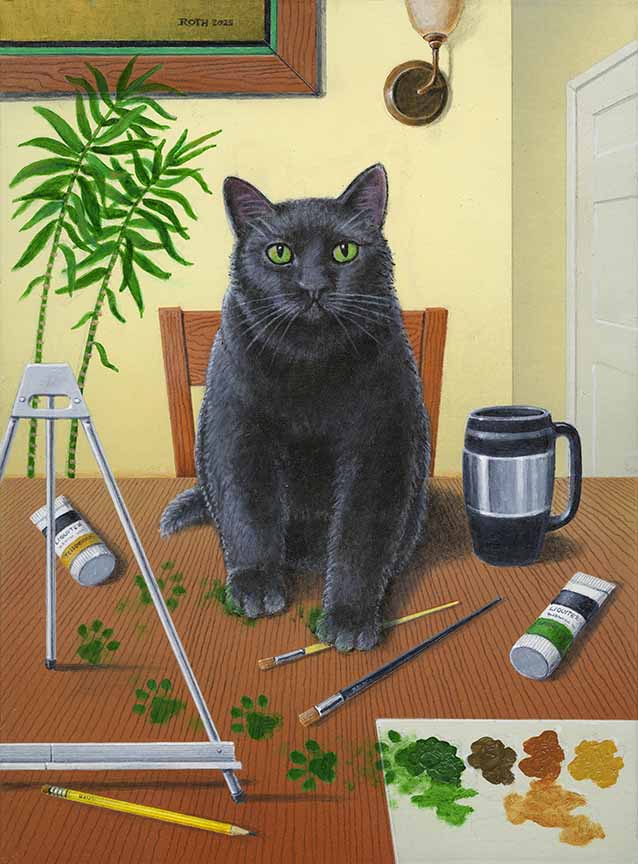 DR – Painting Class Intruder © Don Roth – Ansada Licensing Group, LLC