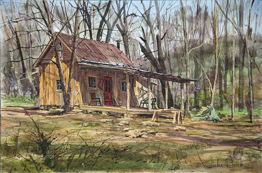 LB - Rural America - Mark's Cabin 1503 © Luke Buck - Ansada Licensing Group